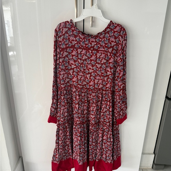 Knox Rose | Dresses | Knox Rose Red Floral Mini Dress | Poshmark